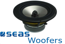 Seas Speakers Excel, Prestige, Design & Exotic Ranges, Full range in stock.