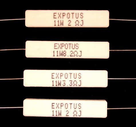 Ceramic wire wound resistors for loudspeaker crossovers and networks ...