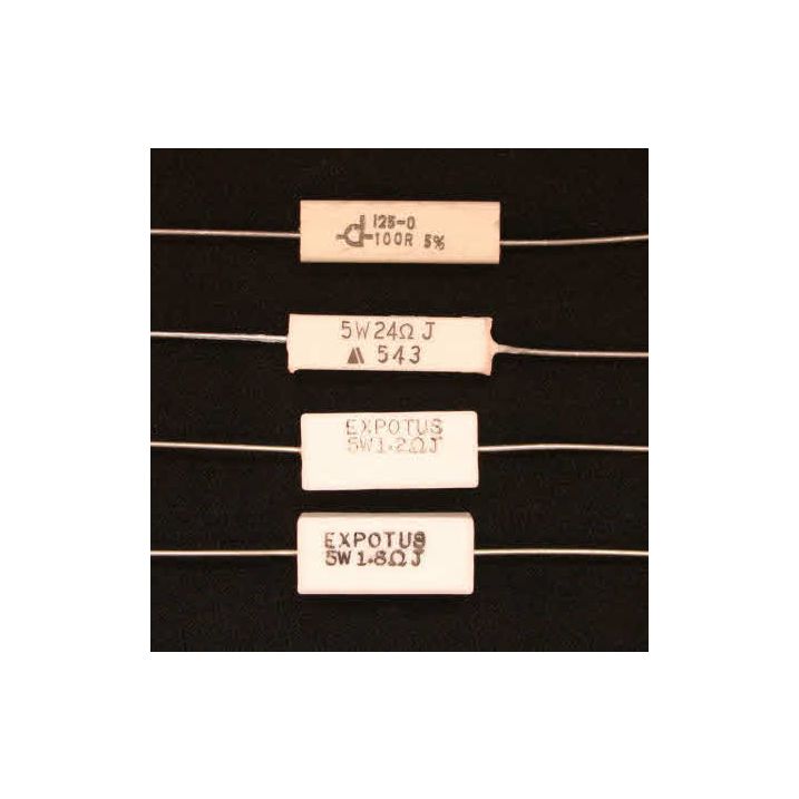 Ceramic Wire Wound Resistors 5W