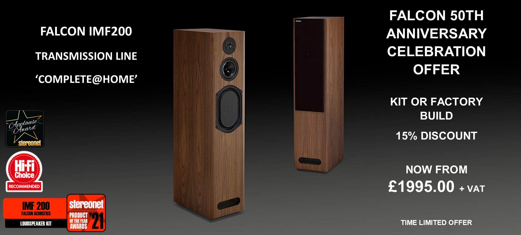 Falcon Acoustics | The Leading DIY Speaker Parts and Kit Supplier since ...